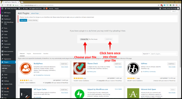 How to Install a Plugin On Your Website – Raney Day Design